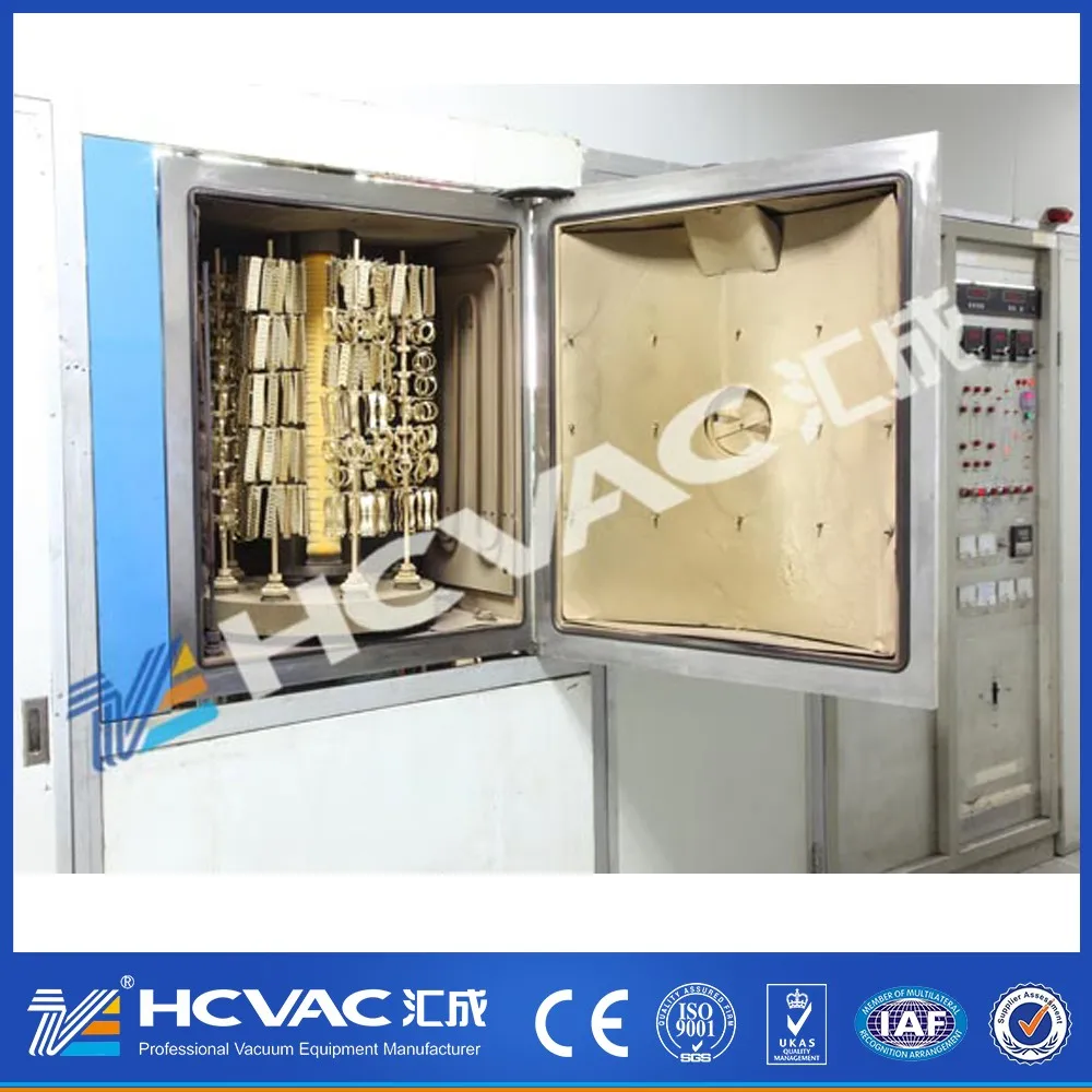 Hcvac Vacuum Coating System Of Gold Pvd Deposition Coating Machine For ...