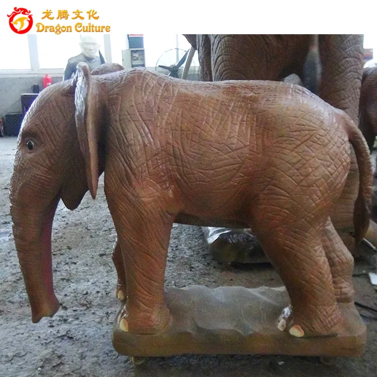 Elefantenskulptur - Realistic Life Size Animatronic Elephant