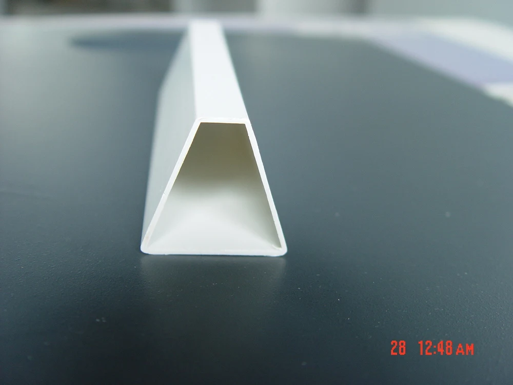 White PVC UPVC Rectangle Square Tubing - Durable & Versatile