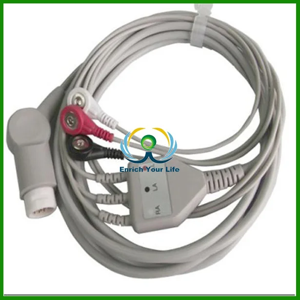Compatible Mek Db9 Ecg Patient Cable Medical Ecg Cable - Buy Compatible ...