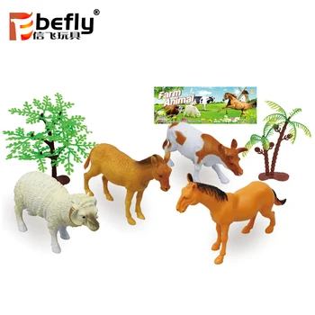 Vivid Miniature Plastic Toy Farm Animals For Kids - Buy Plastic Toy ...