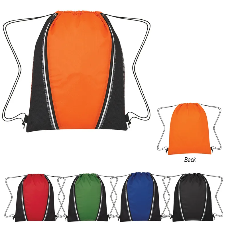 Five Colors Option 420d Polyester Dobby And 210d Polyester Dual Mesh ...