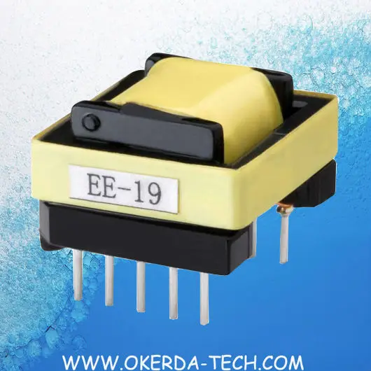 High Frequency Electronic Horizontal/ Vertical Ee19 Pin 5+5 Transformers - Buy Pin 5+5 ...