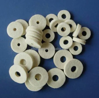 Custom Supply Various Shapes 100% Wool Felt Sealing Pad Ring Wool Felt ...