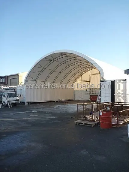 Easy up Portable 40' Shipping Container Canopy Shelter