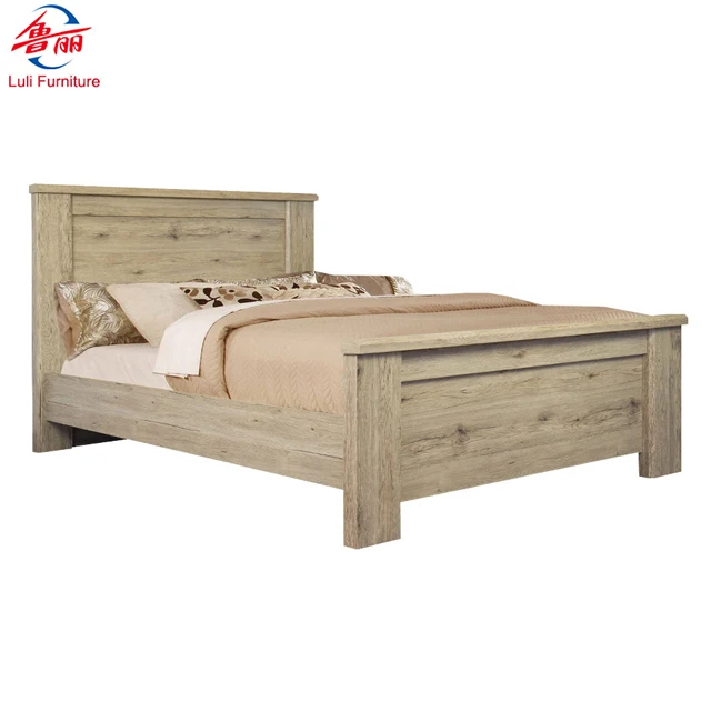 modern melamine wood pallet double bed designs| Alibaba.com