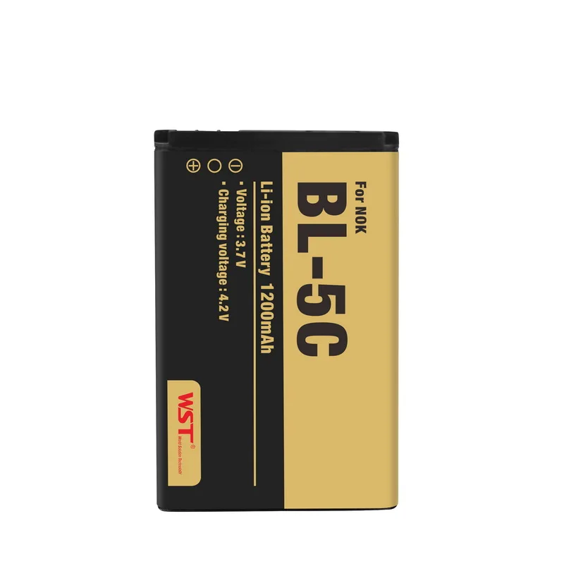 새로운 1200 Mah 리튬 이온 호환 휴대 전화 배터리 노키아 Bl 5c 배터리 - Buy 노키아 Bl 5c 배터리 ...