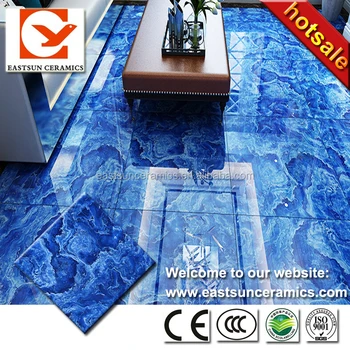 12x12 Blue Ceramic Floor Tile,Blue Marble Floor Tile,Blue Marble Tile ...