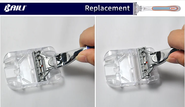 Men's Shaving - 5 Blade System Razor Cartridges Refills