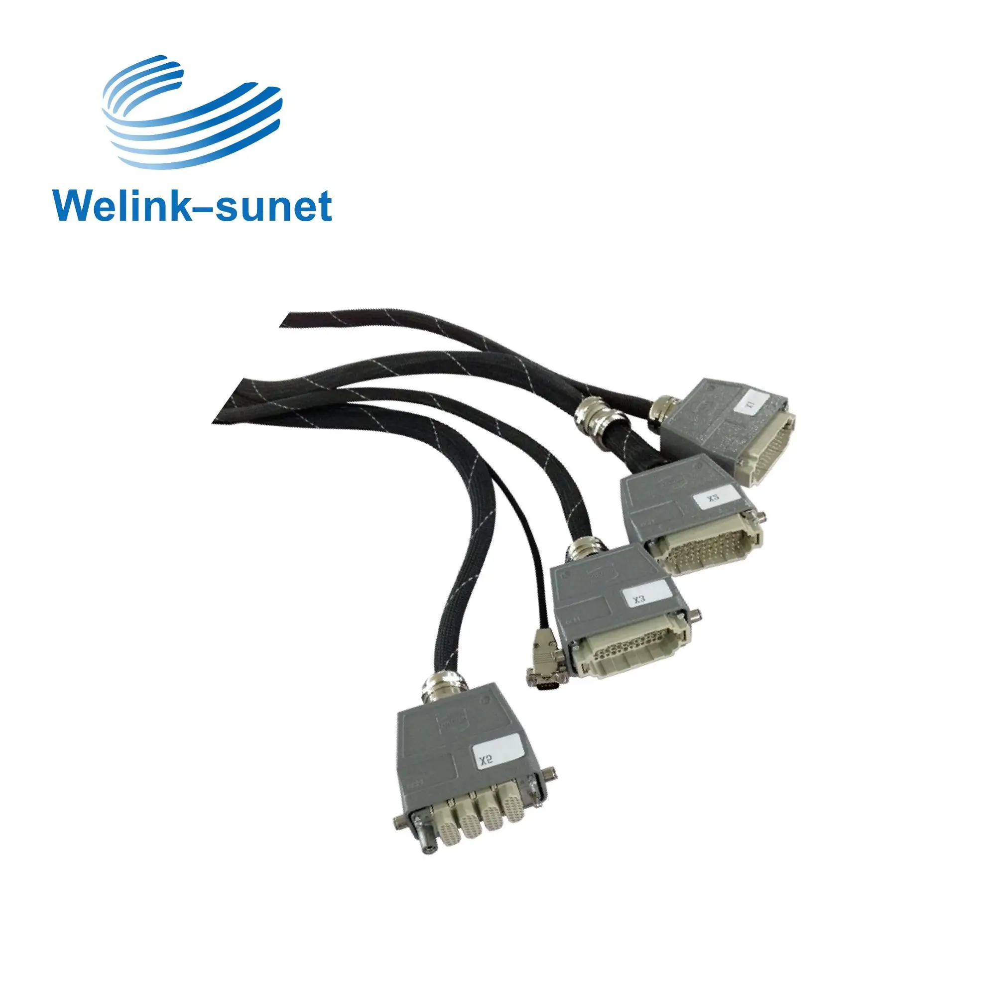 Harting 25PIN conector añadir M32 glándula gabinete conexión cables ...