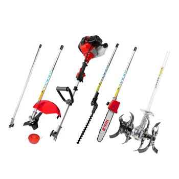 43/52cc Multi Function Garden Tool Petrol Combo 5 In 1 Brush Cutter ...
