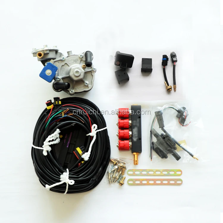 4 Cylinder Injection System Gnv Kit Cng Lpg Conversion Kit For Car Gas ...