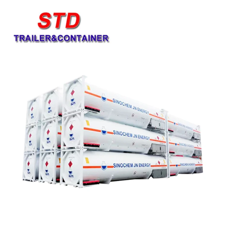 T75 Lng Iso Tank Shipping Container 20 Feet Lng Tank Container - Buy ...