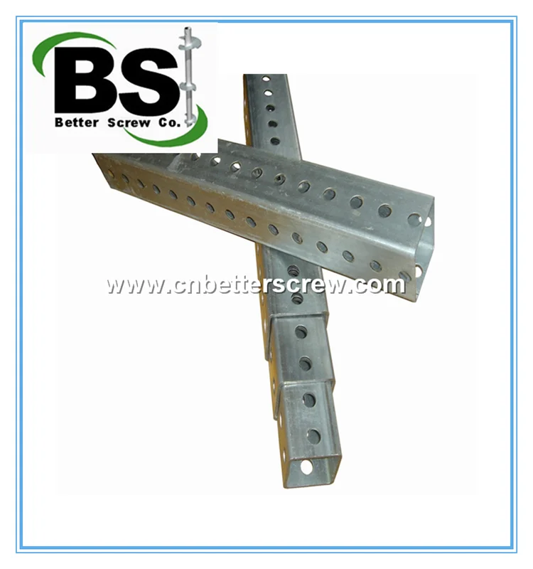 Custom Galvanized Astm A653 Powder Coated Sign Posts With Colors ...