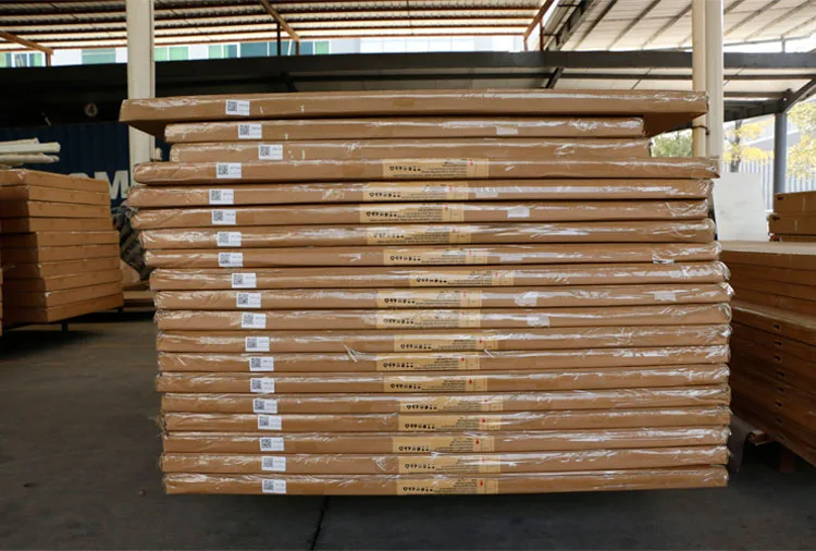 Modern Work Station Office Furniture Standard Size 6 Person White Mdf ...