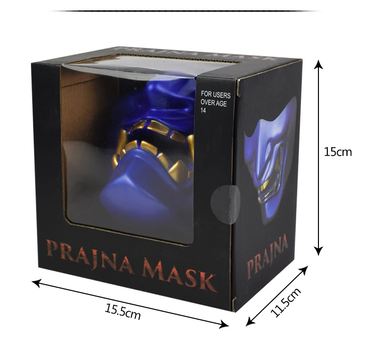 Tactical Half Mask Cs Halloween Evil Smile Ghost Mask For Masquerade ...