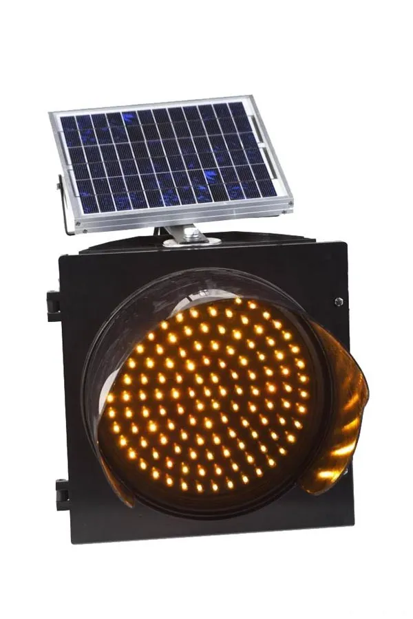 Yellow Crossing - Driveway Warning Lights by LED Solar
