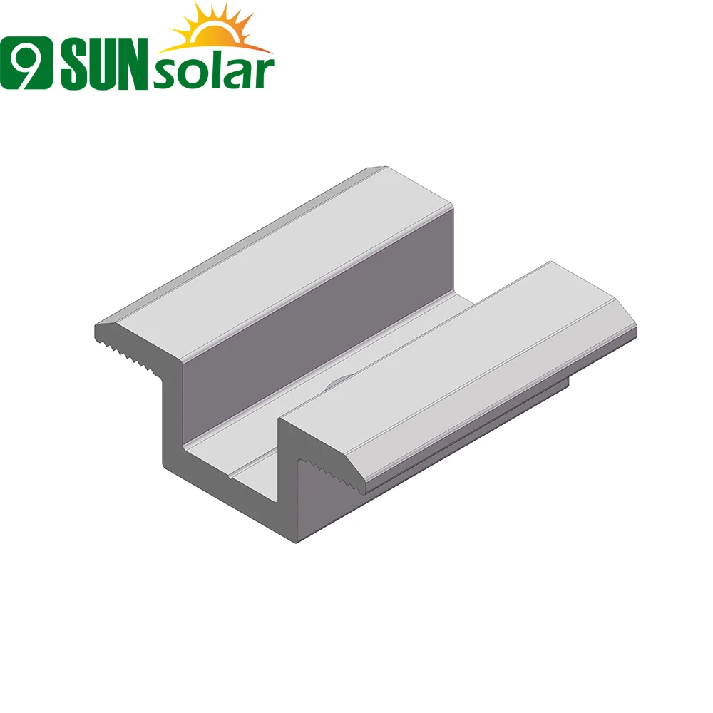 Roof Mounting System Mid Clamp Solar Mounting Structure Solar Related ...