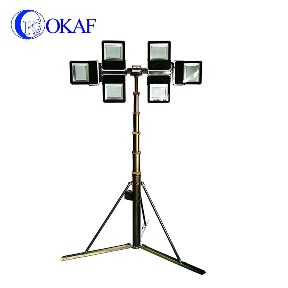 4m 6m 8m 9m 12m 15m High Mast Lighting Towers - Fast Deployment