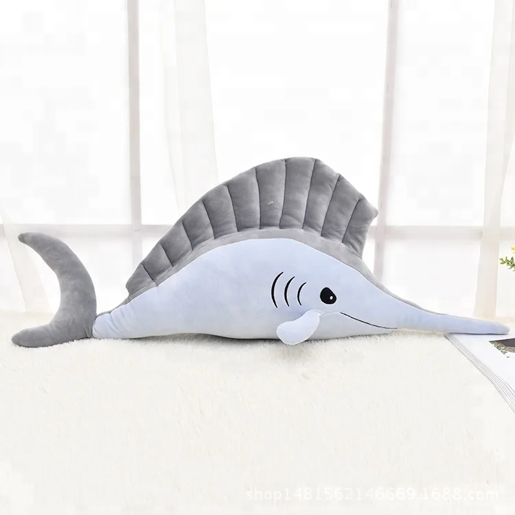 70cm Kawaii Soft Giant Swordfish Plush for Kids & Babies