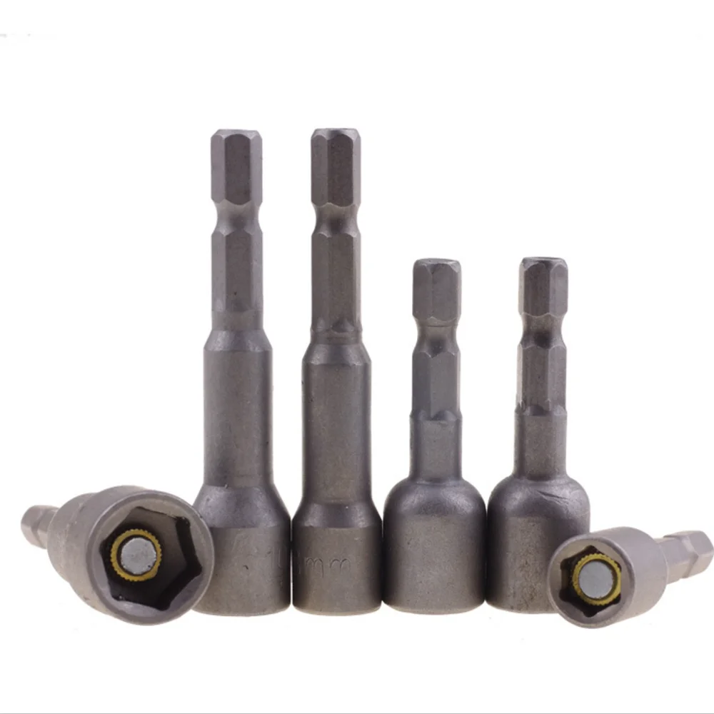 Hex Driver Socket Bits Magnetic Hex Nut Setter For Screw Driver ...