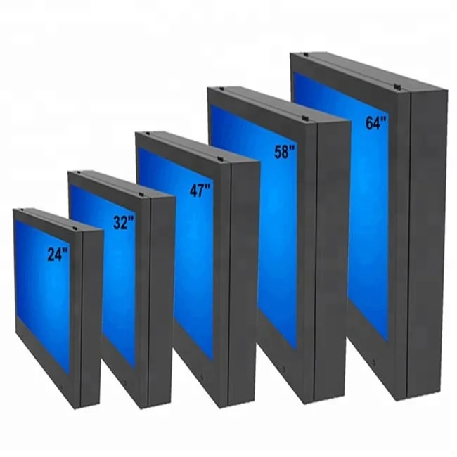 Professional Factory Supply Weatherproof Monitor LCD TV Secure ...