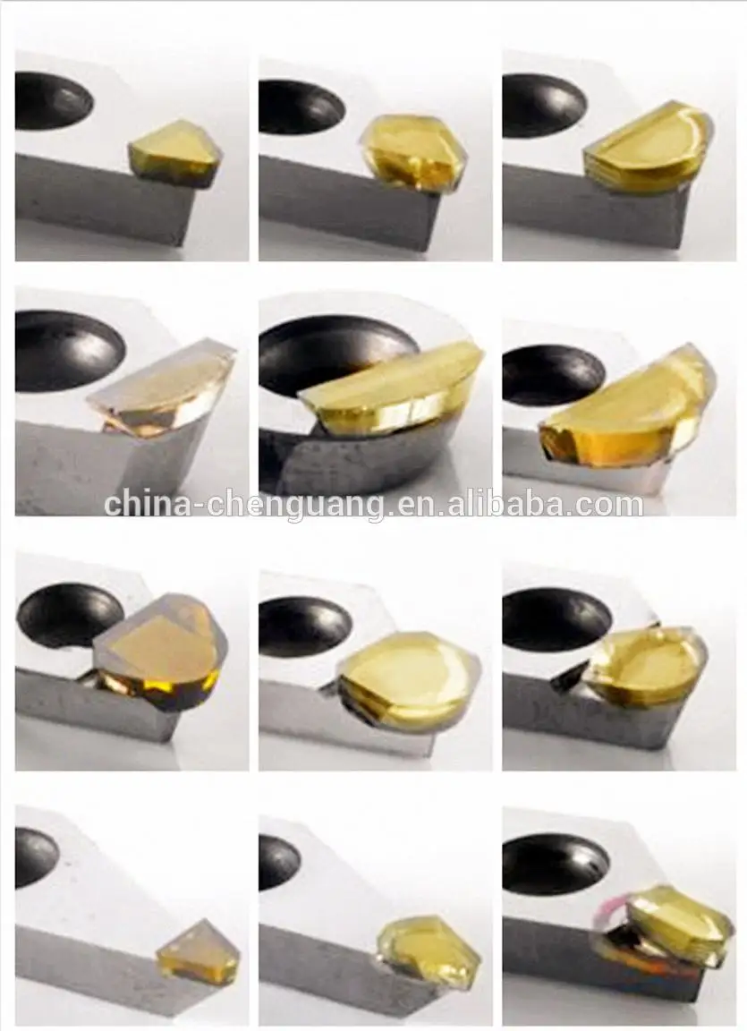 High Quality White Rough CVD Diamond Seeds from Chenguang