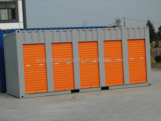 Roller Shutter Side Door Pop Up 20ft 40ft Self Storage Shipping ...