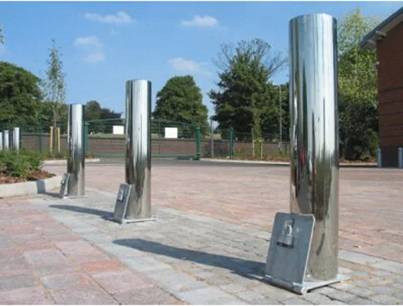 304 Stainless Steel Road Bollards Removable Bollards - Buy Removable ...