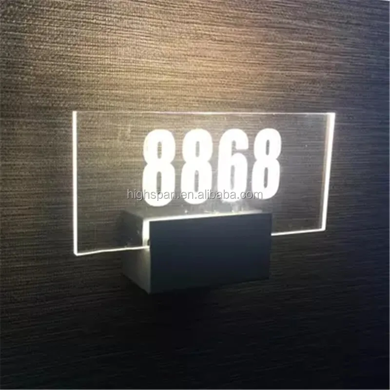 3D High Brightness Front Lit Stainless Steel Light up Letter Led House ...