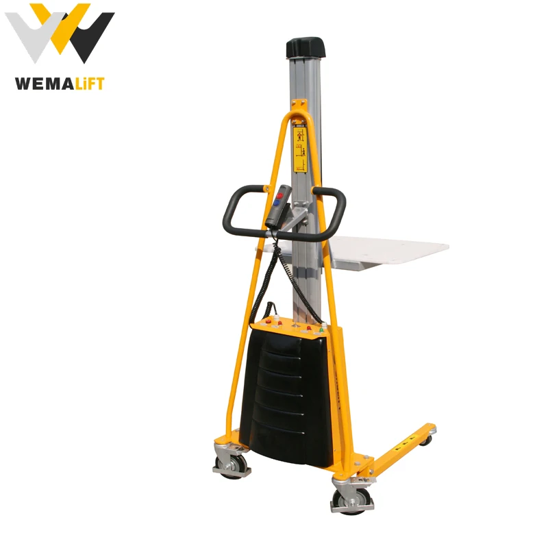 100KG 200KG Mini Lift Trolley - Efficient Battery Electric Stacker