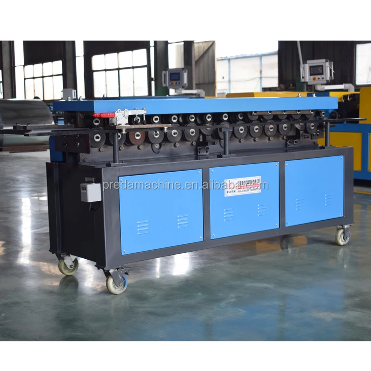 Heavy-Duty CNC TDF Flange Roll Forming Machine | CE-Certified Metal ...