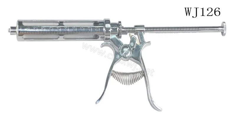 WANJIA Multidose Automatic Pistol-Grip Syringe - Metal Body