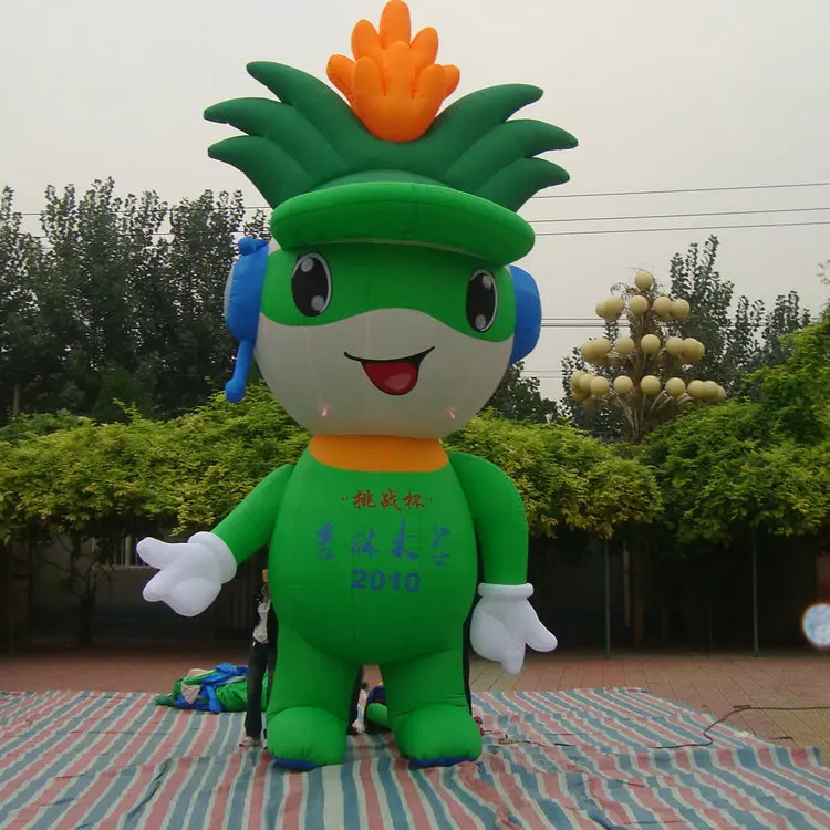 Lovely Giant Custom Logo Size Inflatable Character Model For Event ...