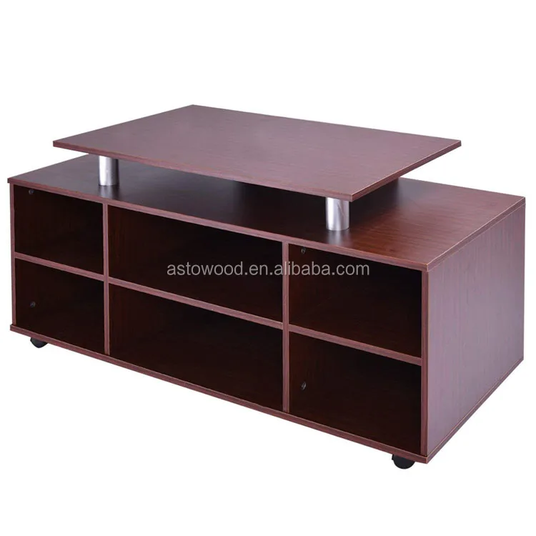 Tv Stehen Entertainment Center Media Rader Lagerung Konsole Warenkorb Mobel Schrank Holz Mobile Radern Tragbaren Tisch Alibaba