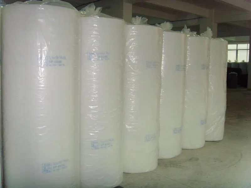 Clean Room Dust Removal Industrial Synthetic Filter Rolls For Pocket ...