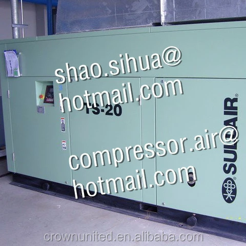 TS-20 TS20, SULLAIR Two-stage Rotary Screw Air Compressors Constant ...