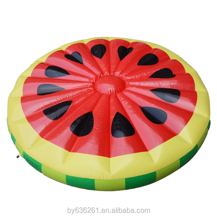 PVC Inflatable Pool Float Water Toys for Adult Watermelon