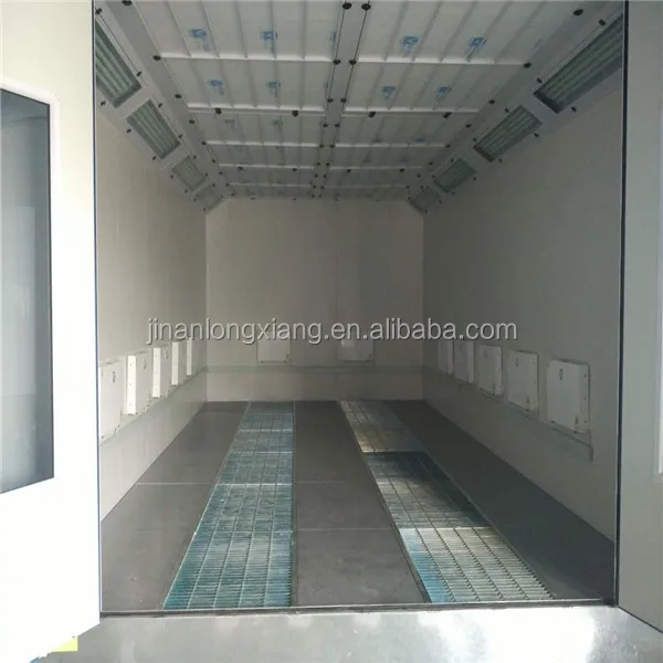 Spray Paint Booth Cabin For Car Care Industrial Lx8 Diesel Oil Heating ...