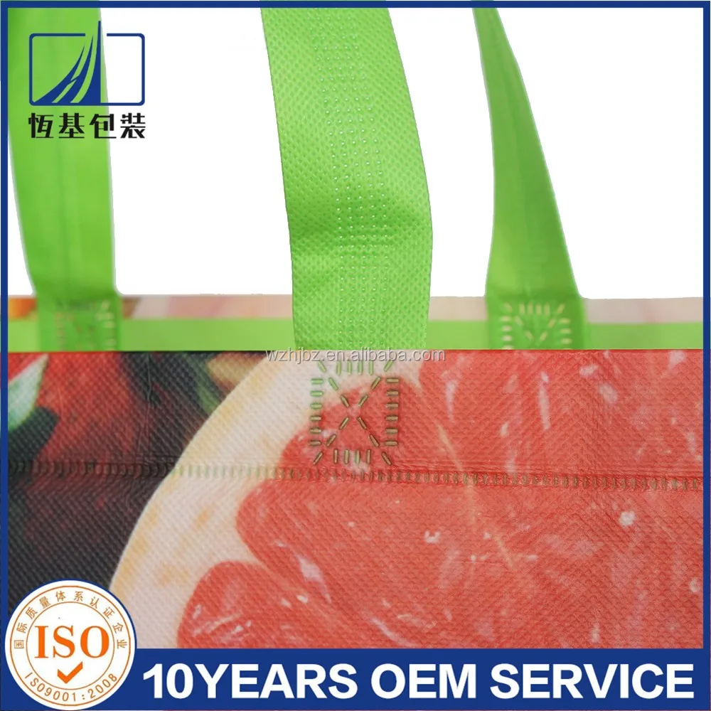 Advertising Bag Handbag Custom Printed Logo Non-woven Bag Film ...