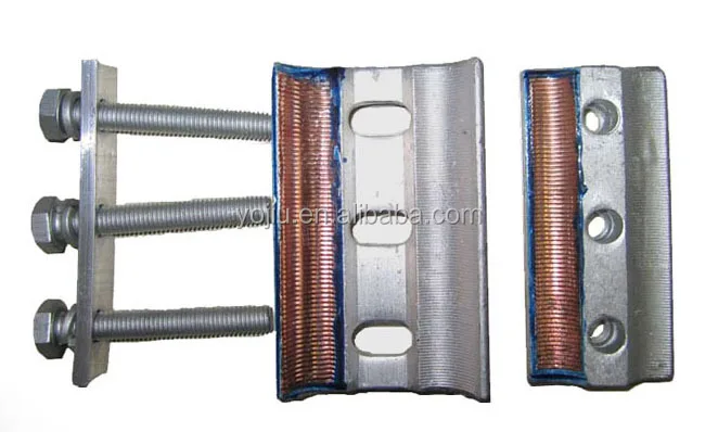 Electric Cable Fitting Double Bolts Parallel Groove Connector for ...