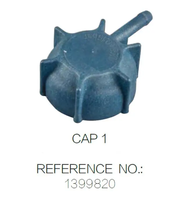 Radiator Expansion Tank Bottle Fits Daf Xf 95 2002-2006 1684655 ...