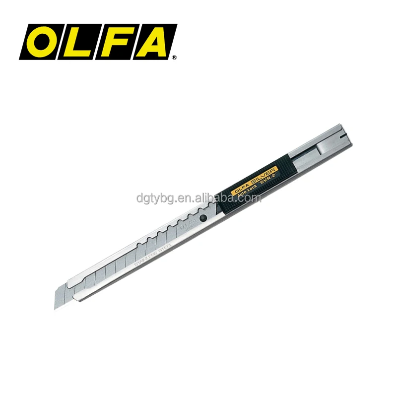 Olfa Svr-2 Durable Stainless Steel Cutter Auto-lock Silver Art Knife Cutter - Buy Olfa Svr-2 ...