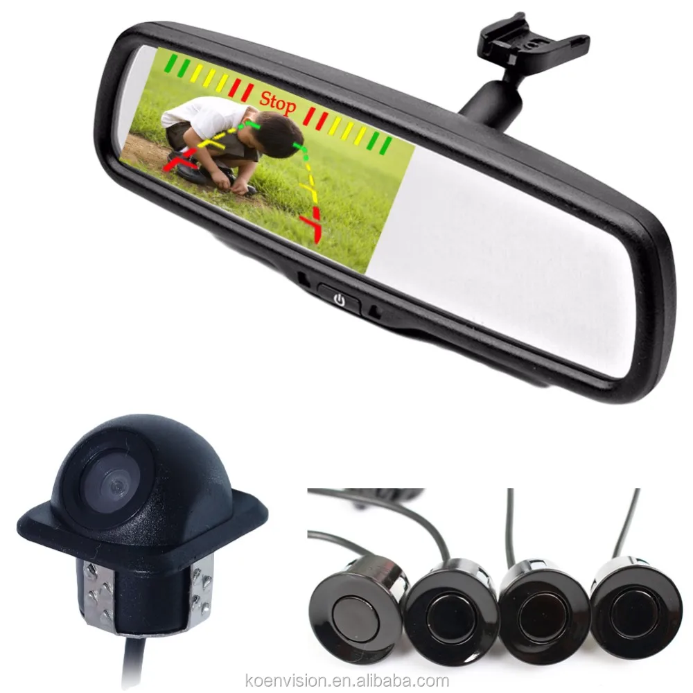 Colorful Data Parking System Oem 2000cd/m2 4.3 Inch Monitor Car ...