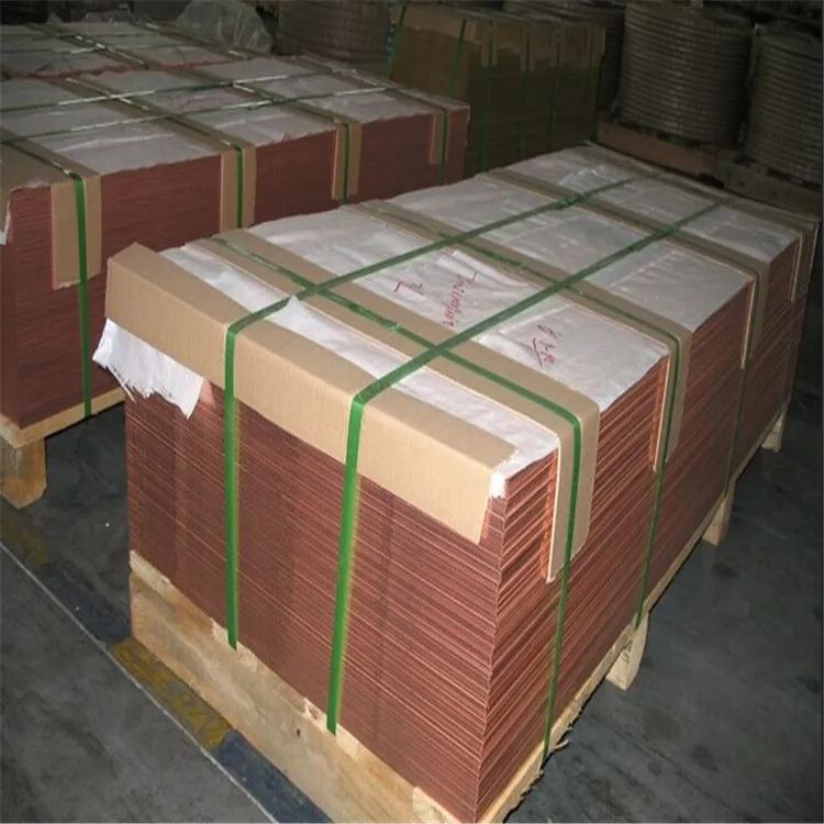 Copper Plate/sheet Pure Copper Sheet Wholesale Price For Red Cooper ...