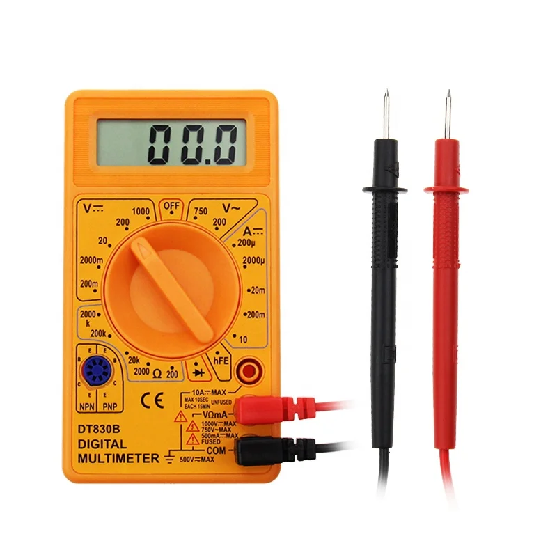 Portable Professional DT830D Multimeter - Reliable Testing