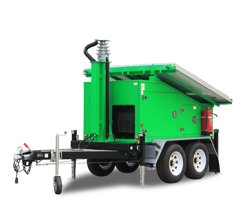 18m 60ft Solar Trailer Solar Energy Storage Power Bank - Buy Wind Solar ...