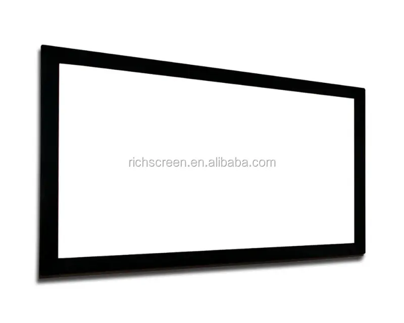 106" 16:9 Fixed Frame Projector Screen/6 Piece Frame Projection Screen ...
