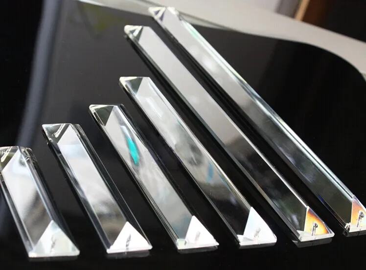 Crystal Glass Rectangle Prism for Chandelier Parts Lighting Accessories