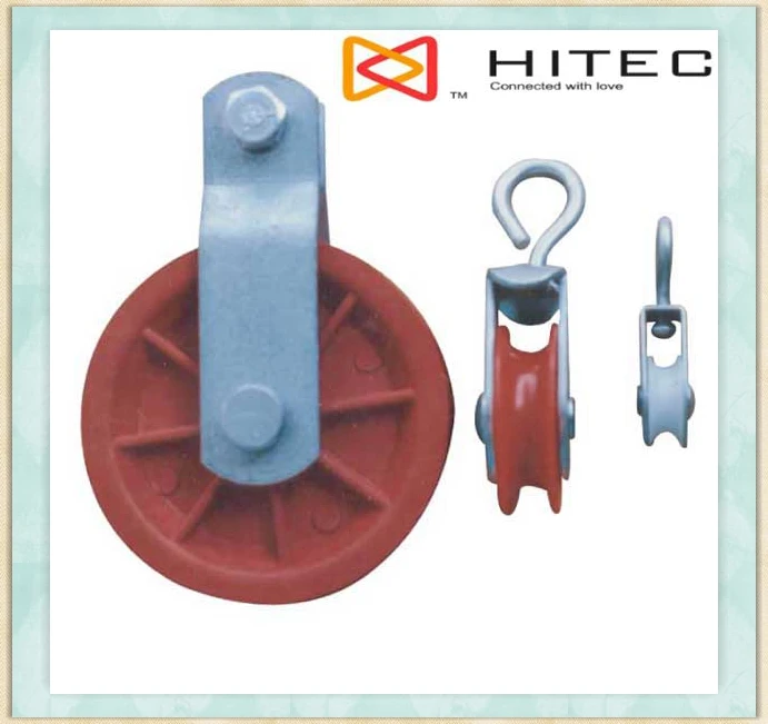 Plastic Nylon Rope Sheave Pulley Block Made in China